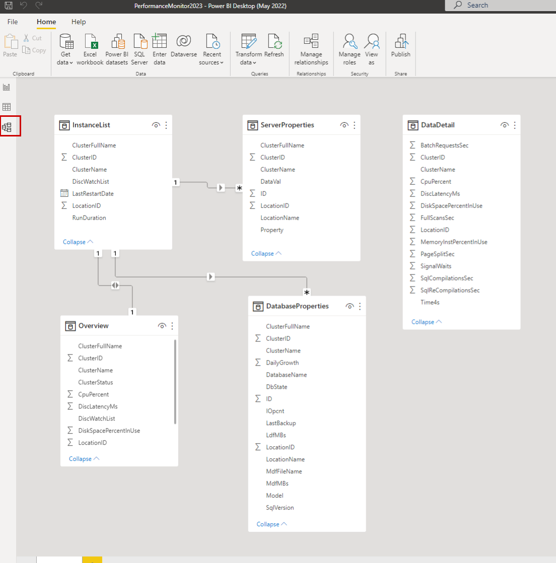 SQL PERFORMANCE MONITOR – BONUS: Power BI Dashboard – Love The SQL