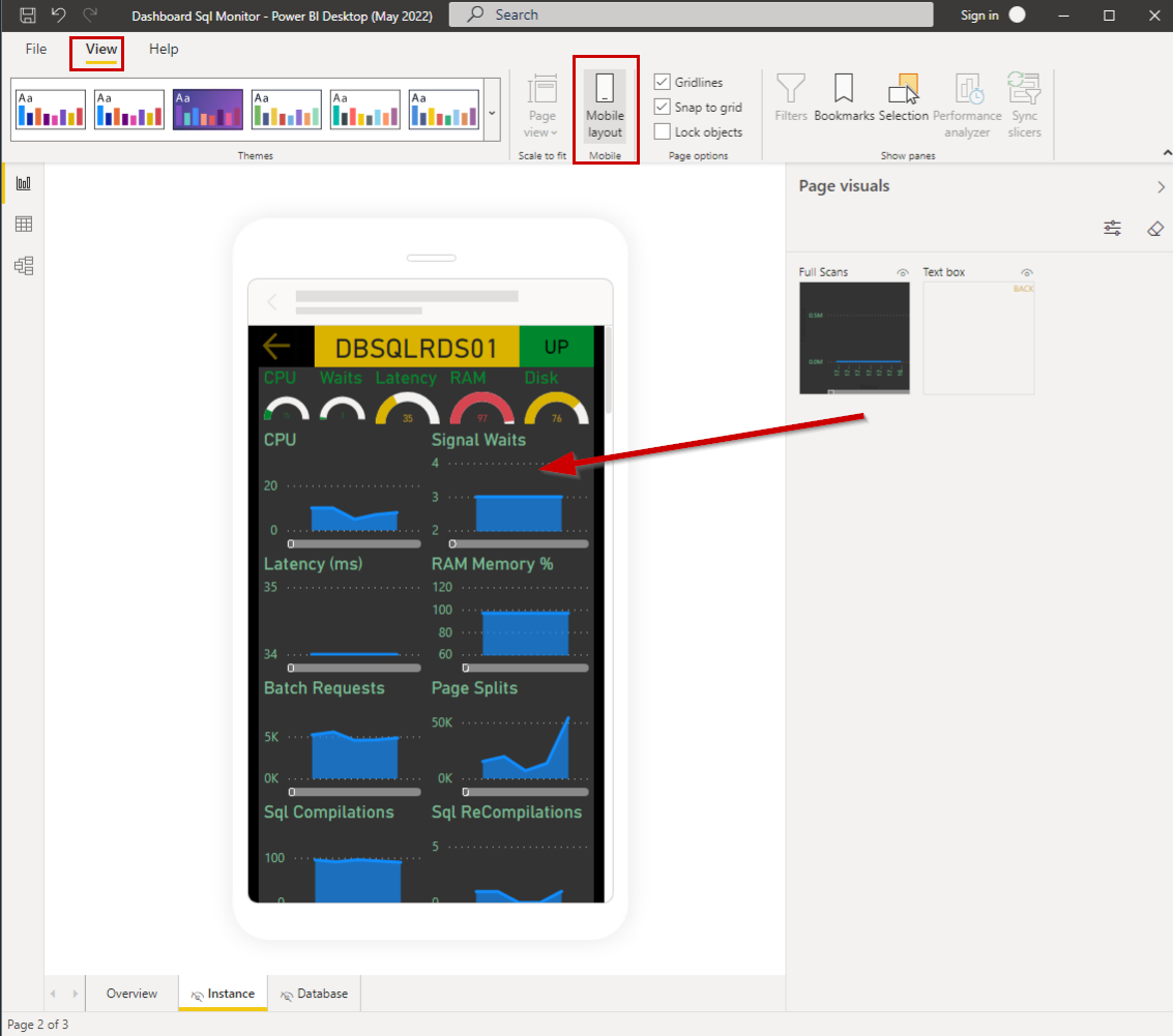 SQL PERFORMANCE MONITOR – BONUS: Power BI Dashboard – Love The SQL