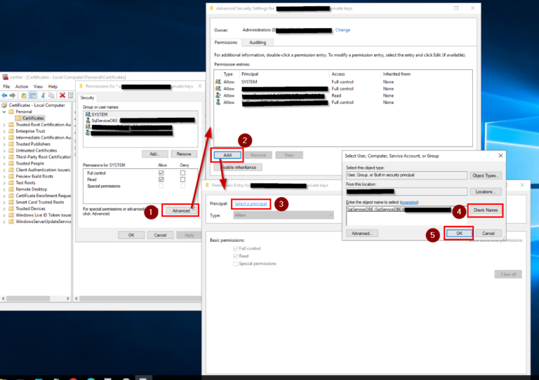 Install Certificate for TLS In Transit End-to-end Encryption – Love The SQL