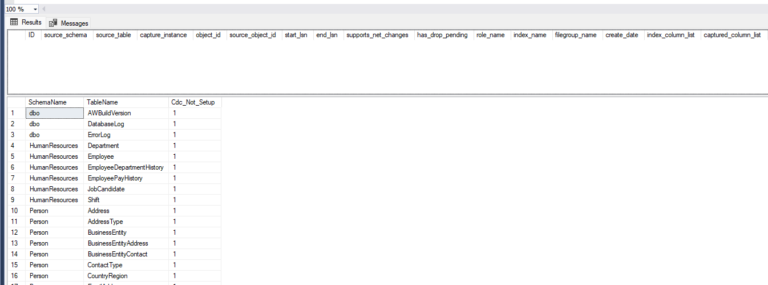 Change Data Capture (CDC) Setup, Update, Reenable – Love The SQL