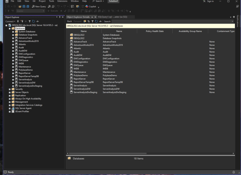 SSMS 21 and My Favorite 4 New Features – Love The SQL